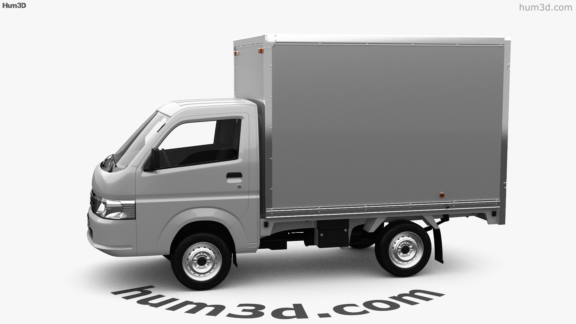 360 view of Suzuki Carry Box Truck 2022 3D model - 3DModels store