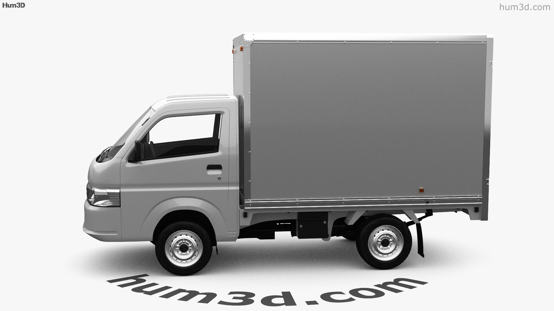 360 view of Suzuki Carry Box Truck 2022 3D model - 3DModels store