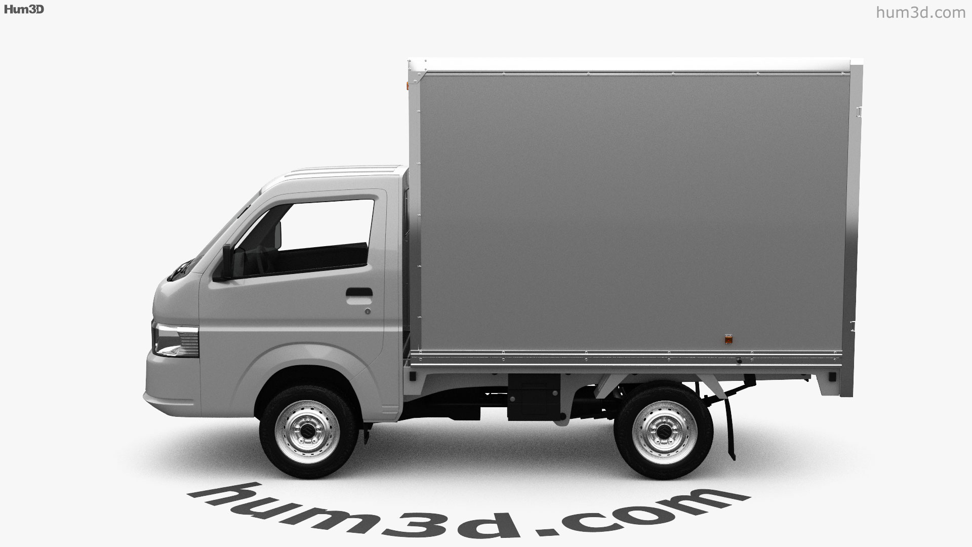 360 view of Suzuki Carry Box Truck 2022 3D model - 3DModels store