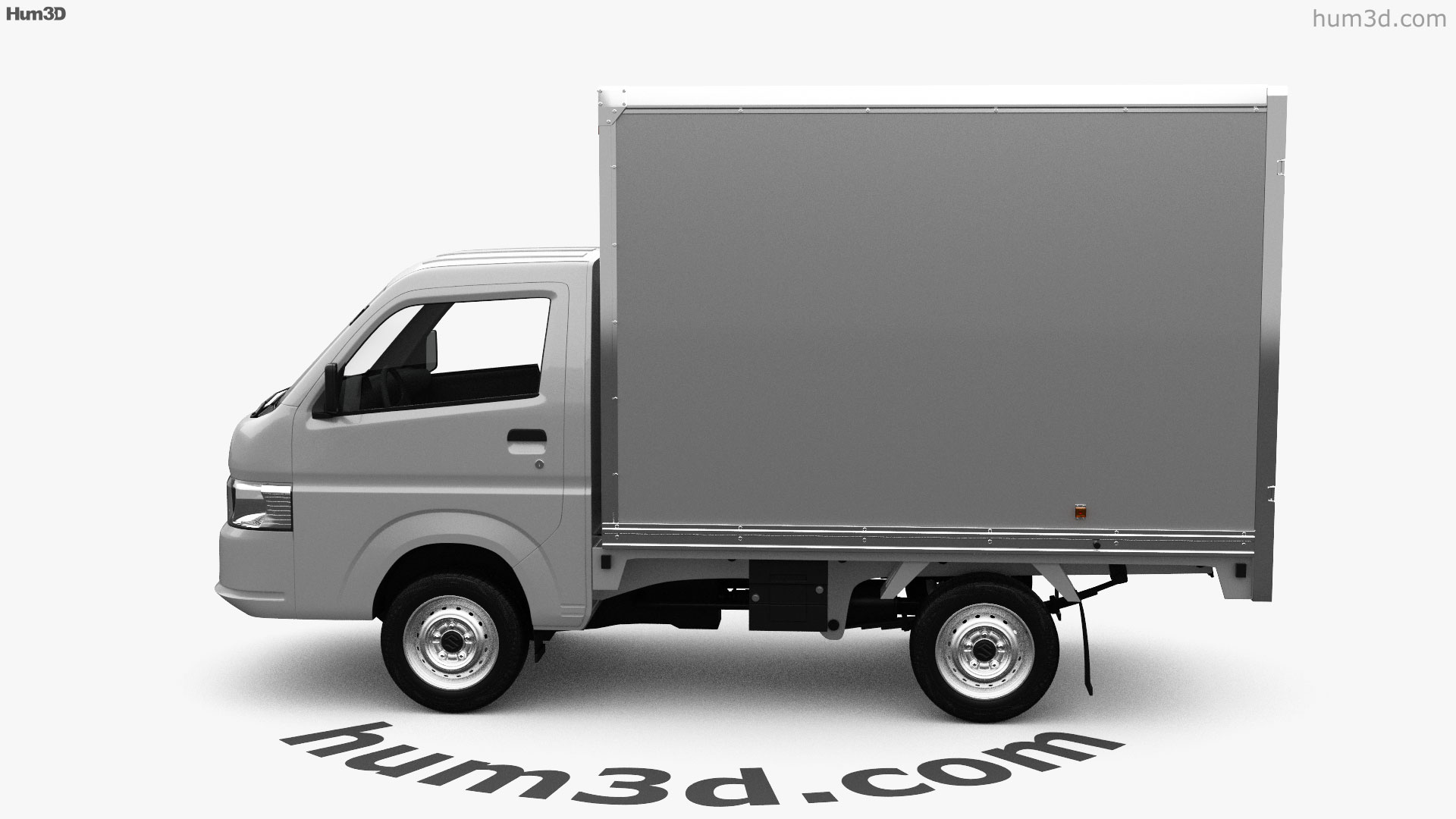 360 view of Suzuki Carry Box Truck 2022 3D model - 3DModels store