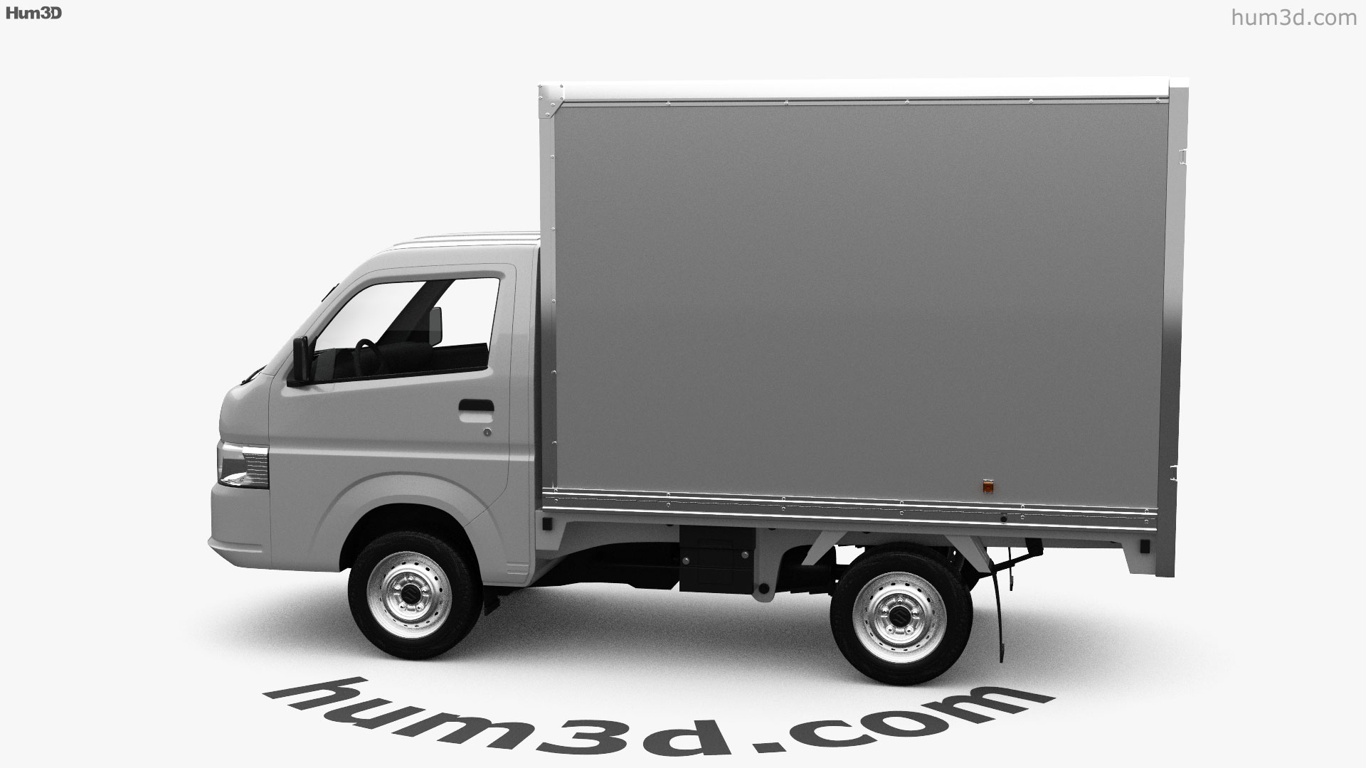 360 view of Suzuki Carry Box Truck 2022 3D model - 3DModels store
