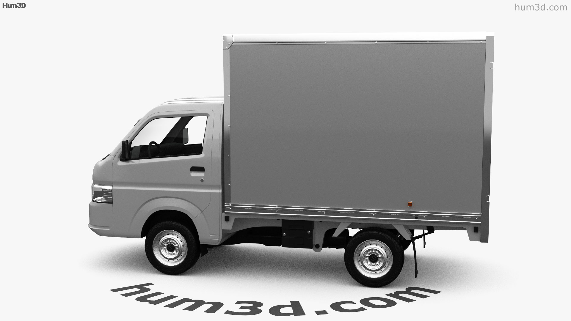 360 view of Suzuki Carry Box Truck 2022 3D model - 3DModels store