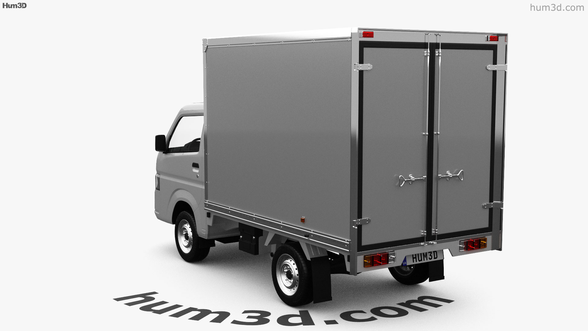 360 view of Suzuki Carry Box Truck 2022 3D model - 3DModels store