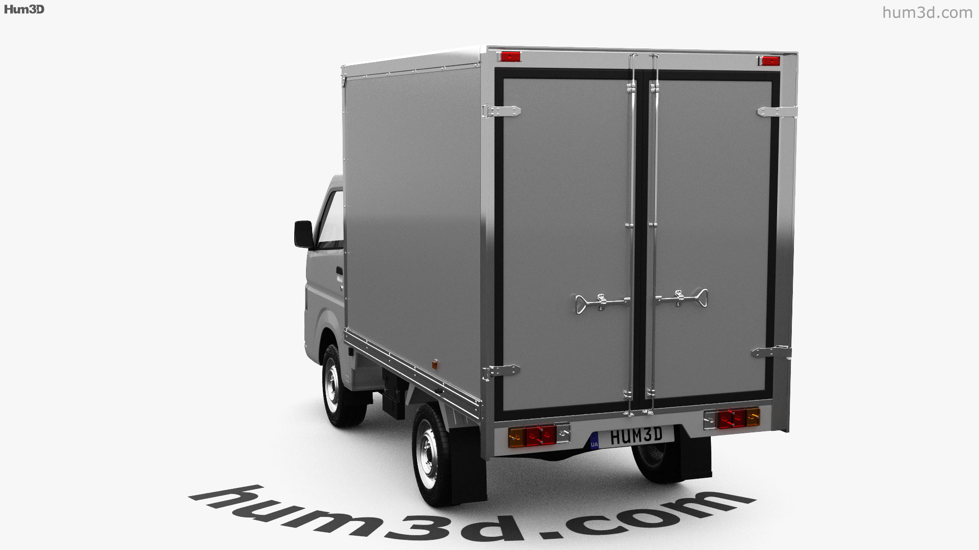 360 view of Suzuki Carry Box Truck 2022 3D model - 3DModels store