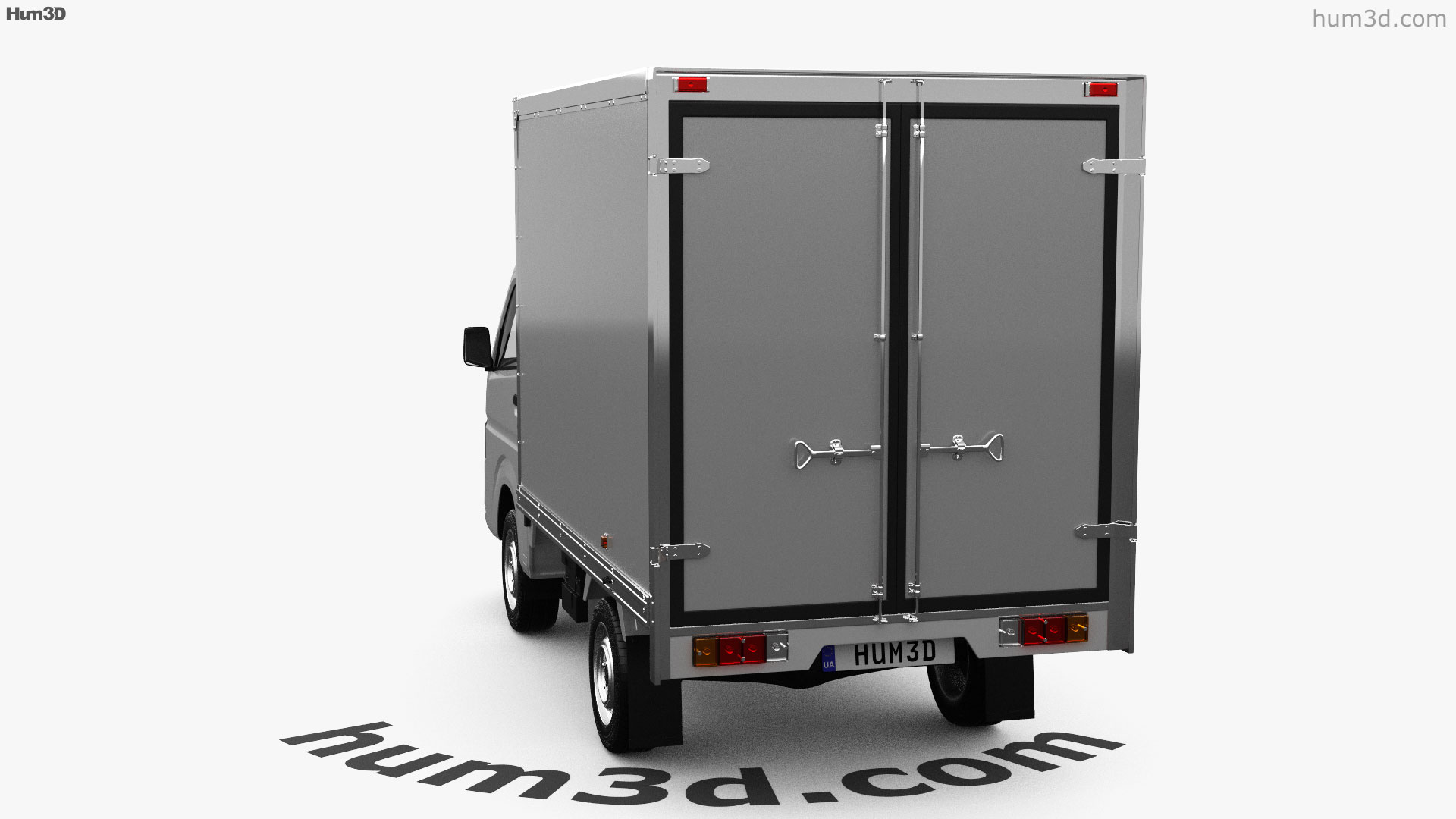 360 view of Suzuki Carry Box Truck 2022 3D model - 3DModels store