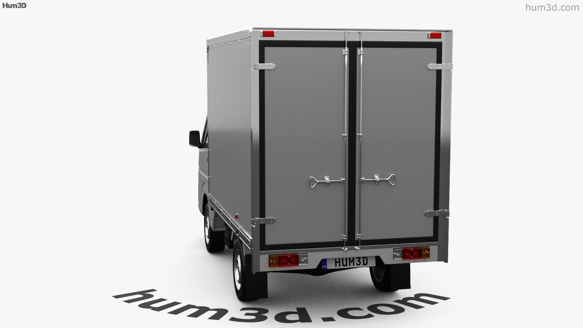 360 view of Suzuki Carry Box Truck 2022 3D model - 3DModels store