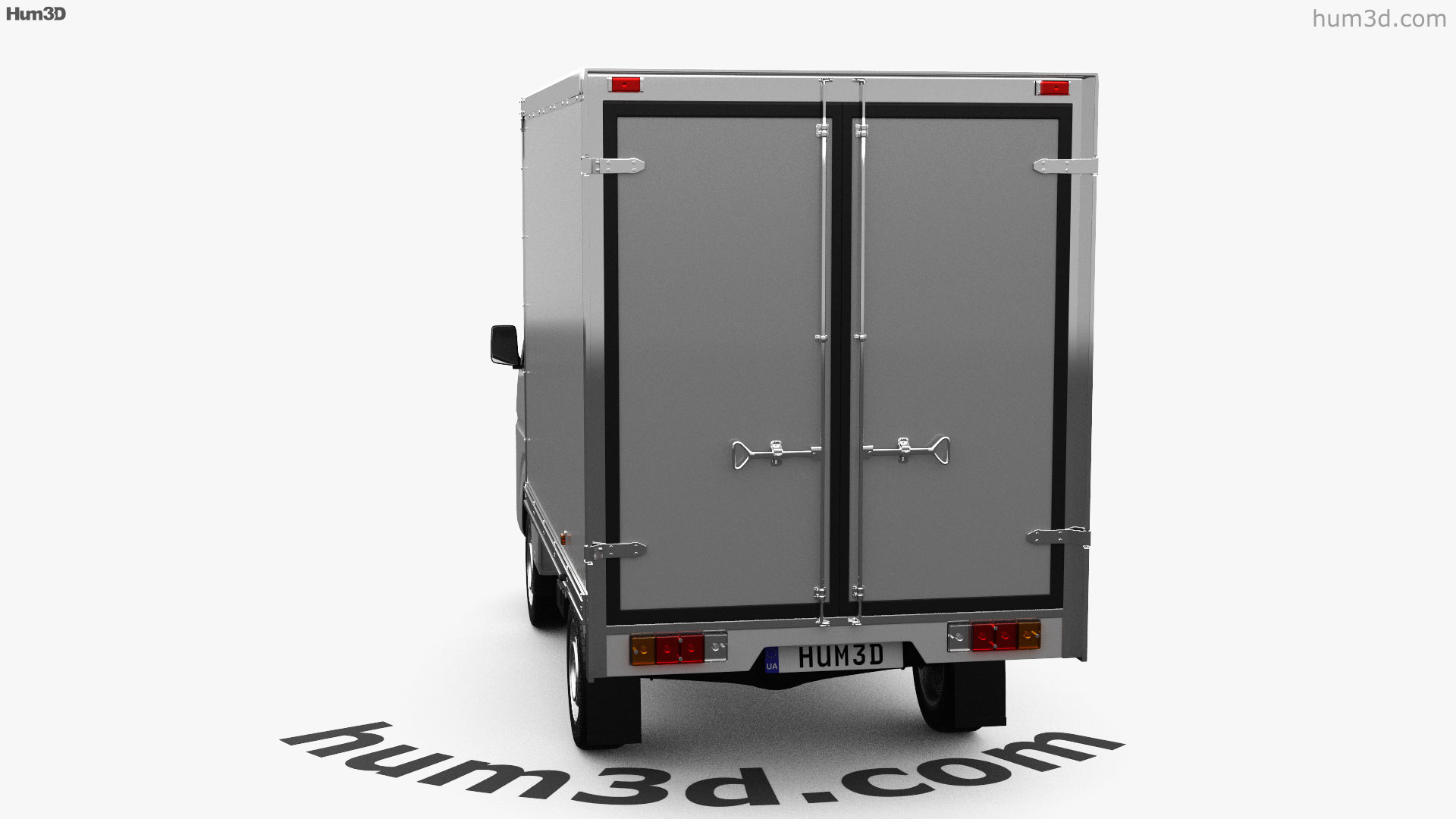 360 view of Suzuki Carry Box Truck 2022 3D model - 3DModels store