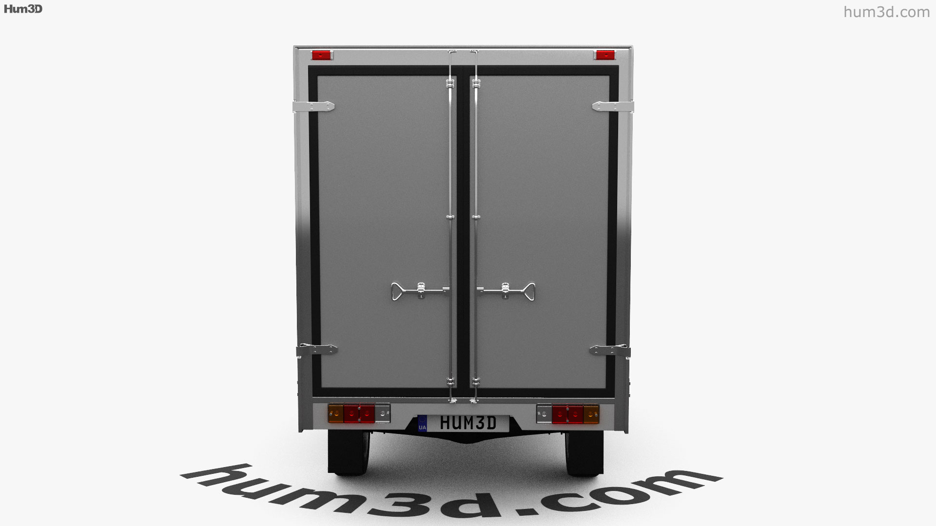 360 view of Suzuki Carry Box Truck 2022 3D model - 3DModels store