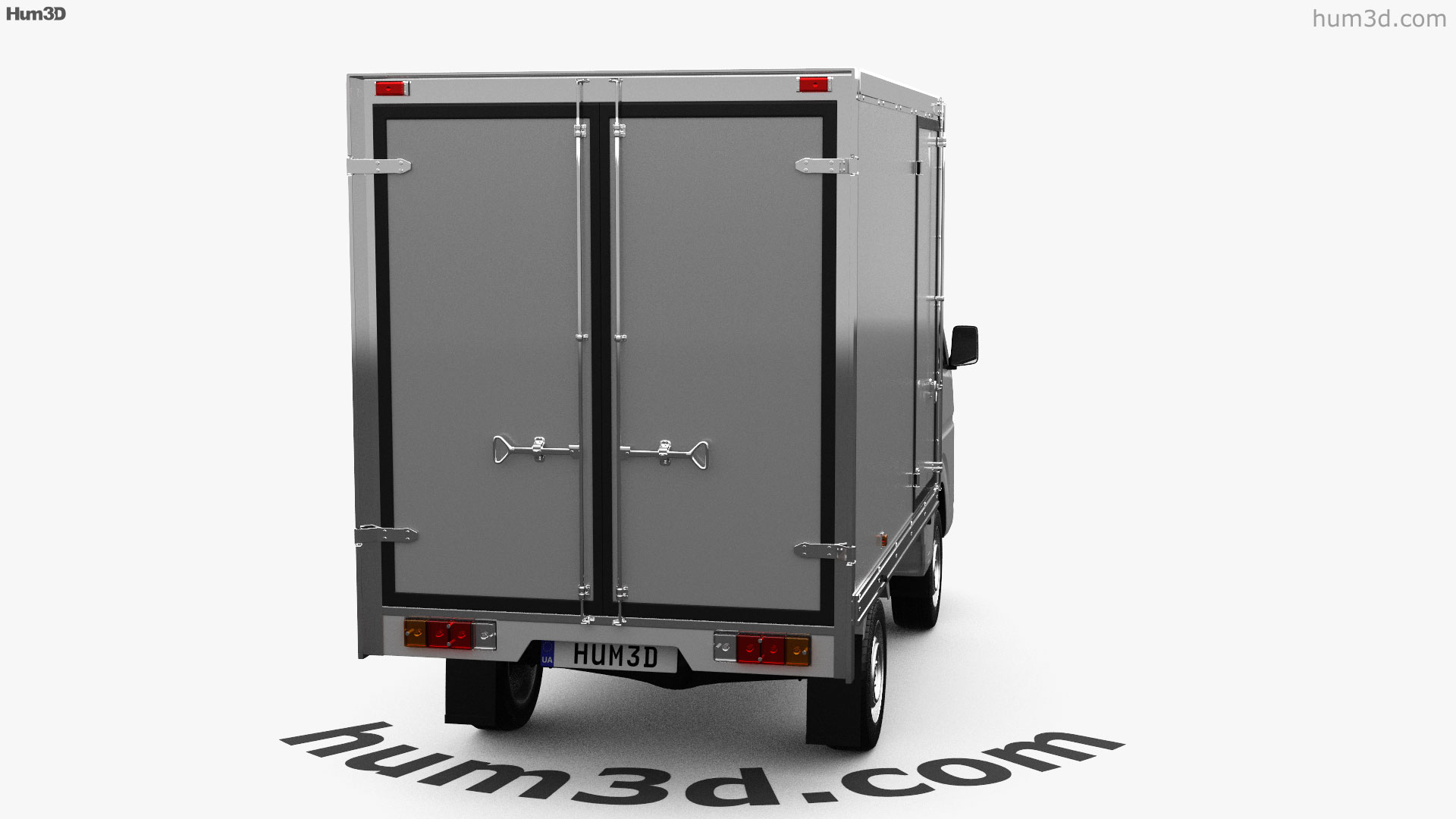 360 view of Suzuki Carry Box Truck 2022 3D model - 3DModels store
