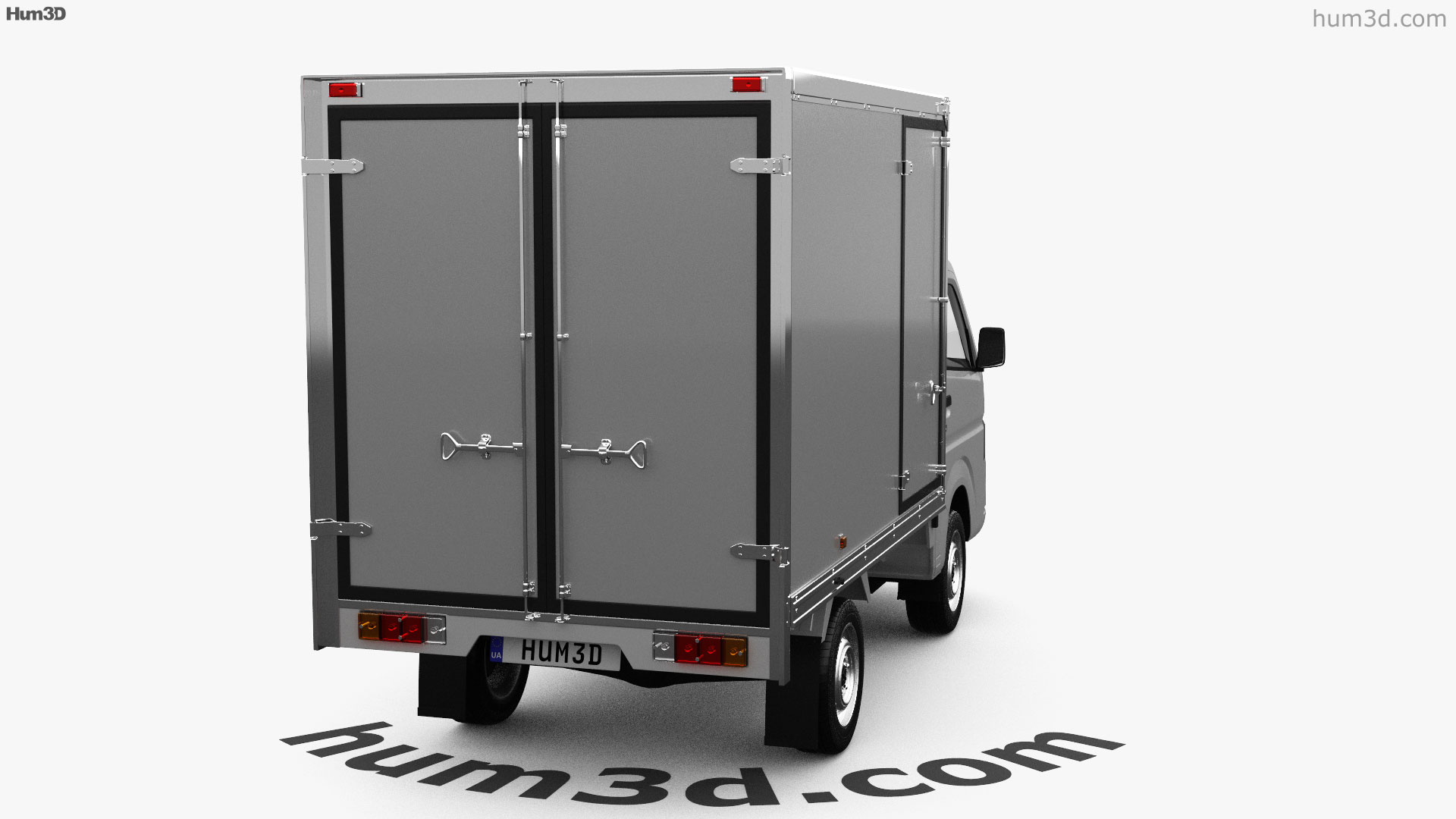 360 view of Suzuki Carry Box Truck 2022 3D model - 3DModels store