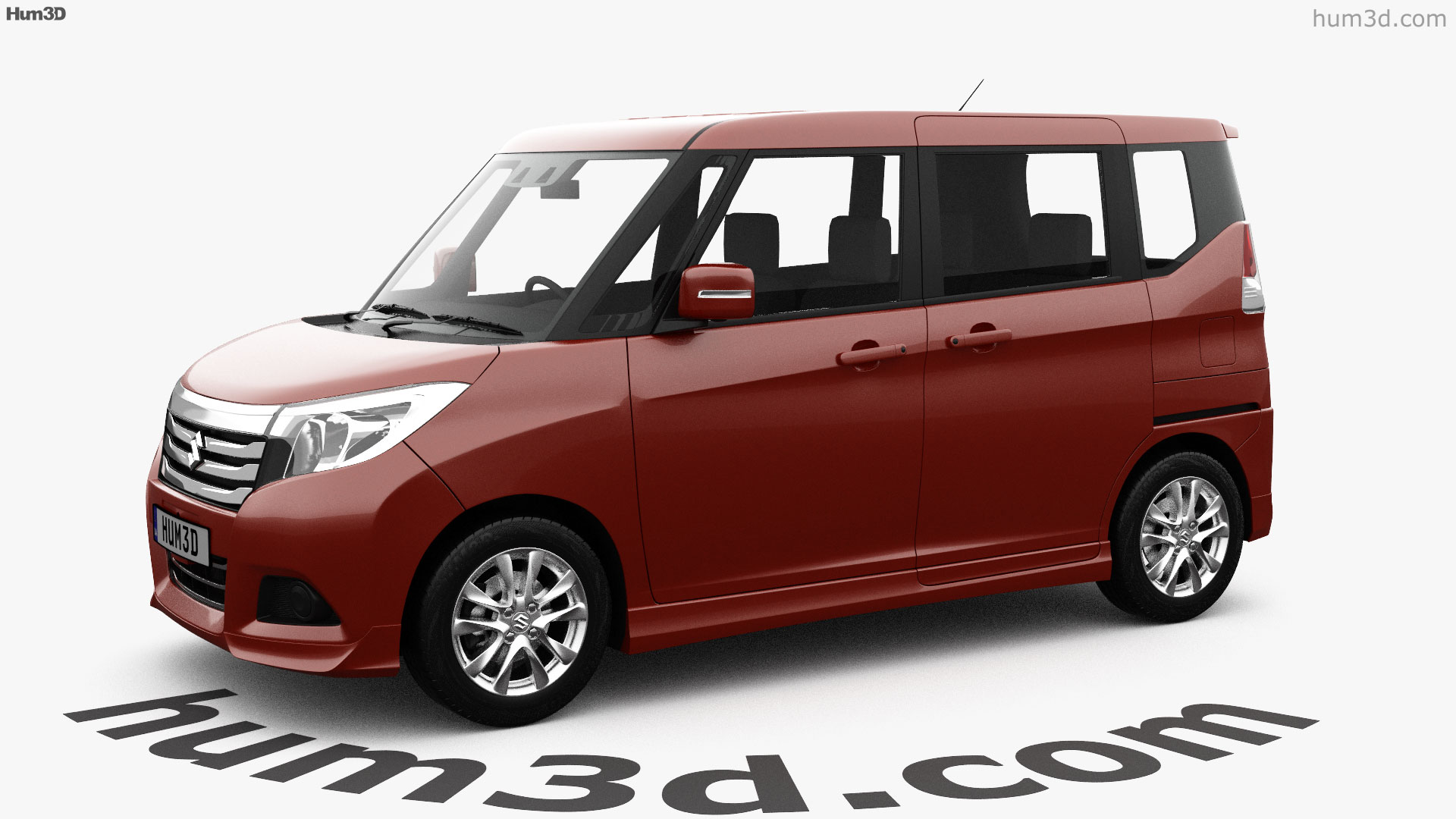 360 view of Suzuki Solio G 2019 3D model - 3DModels store