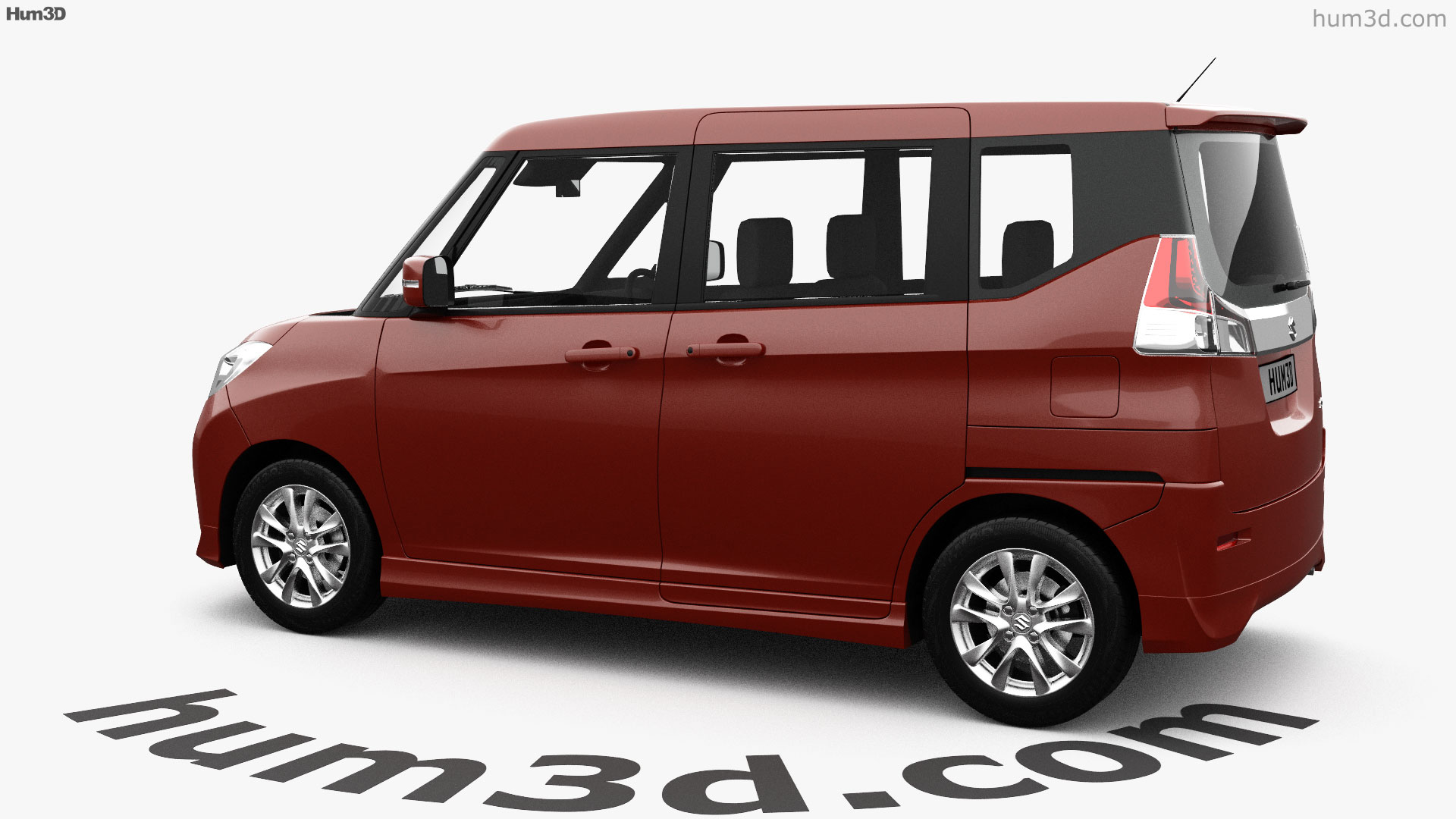 360 view of Suzuki Solio G 2019 3D model - 3DModels store