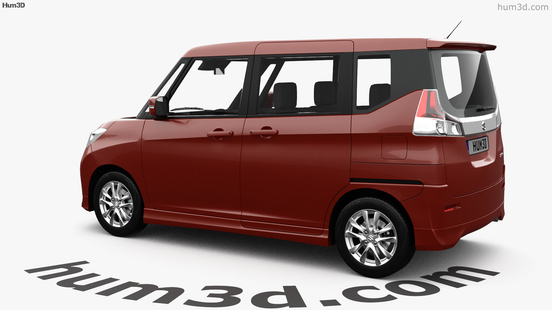 360 view of Suzuki Solio G 2019 3D model - 3DModels store