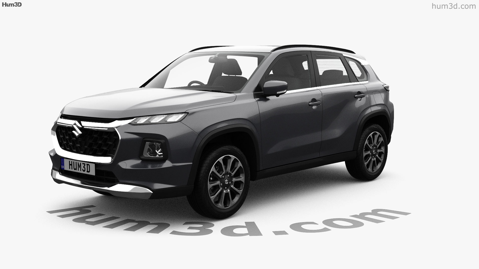 360 view of Suzuki Grand Vitara AllGrip hybrid 2024 3D model - 3DModels ...