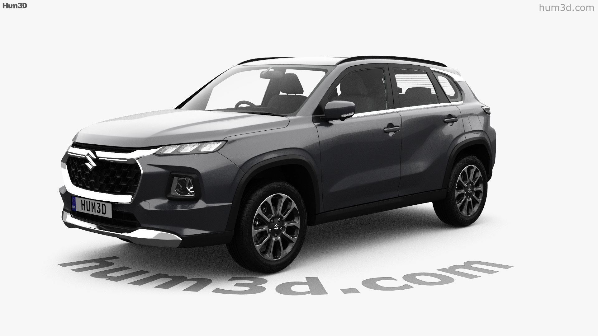 360 view of Suzuki Grand Vitara AllGrip hybrid 2024 3D model - 3DModels ...