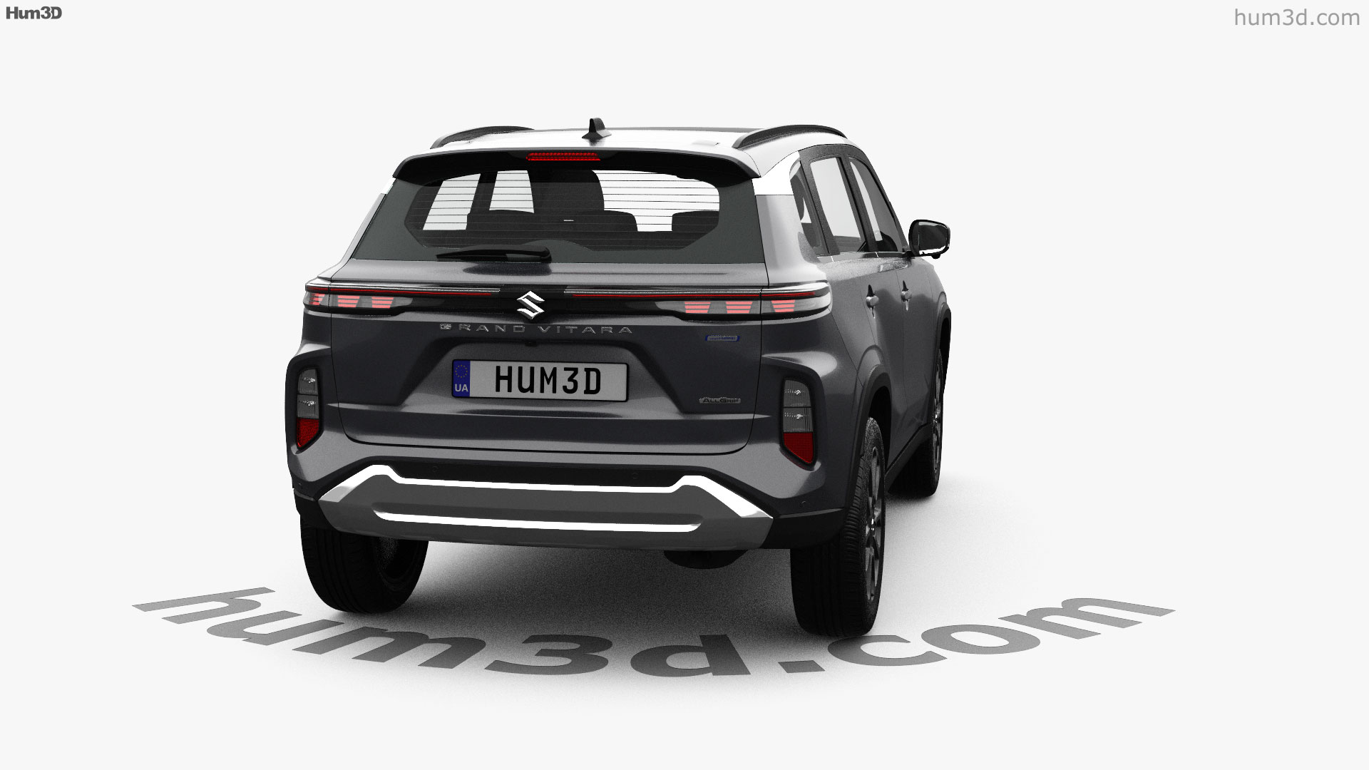 360 view of Suzuki Grand Vitara AllGrip hybrid 2024 3D model - 3DModels ...
