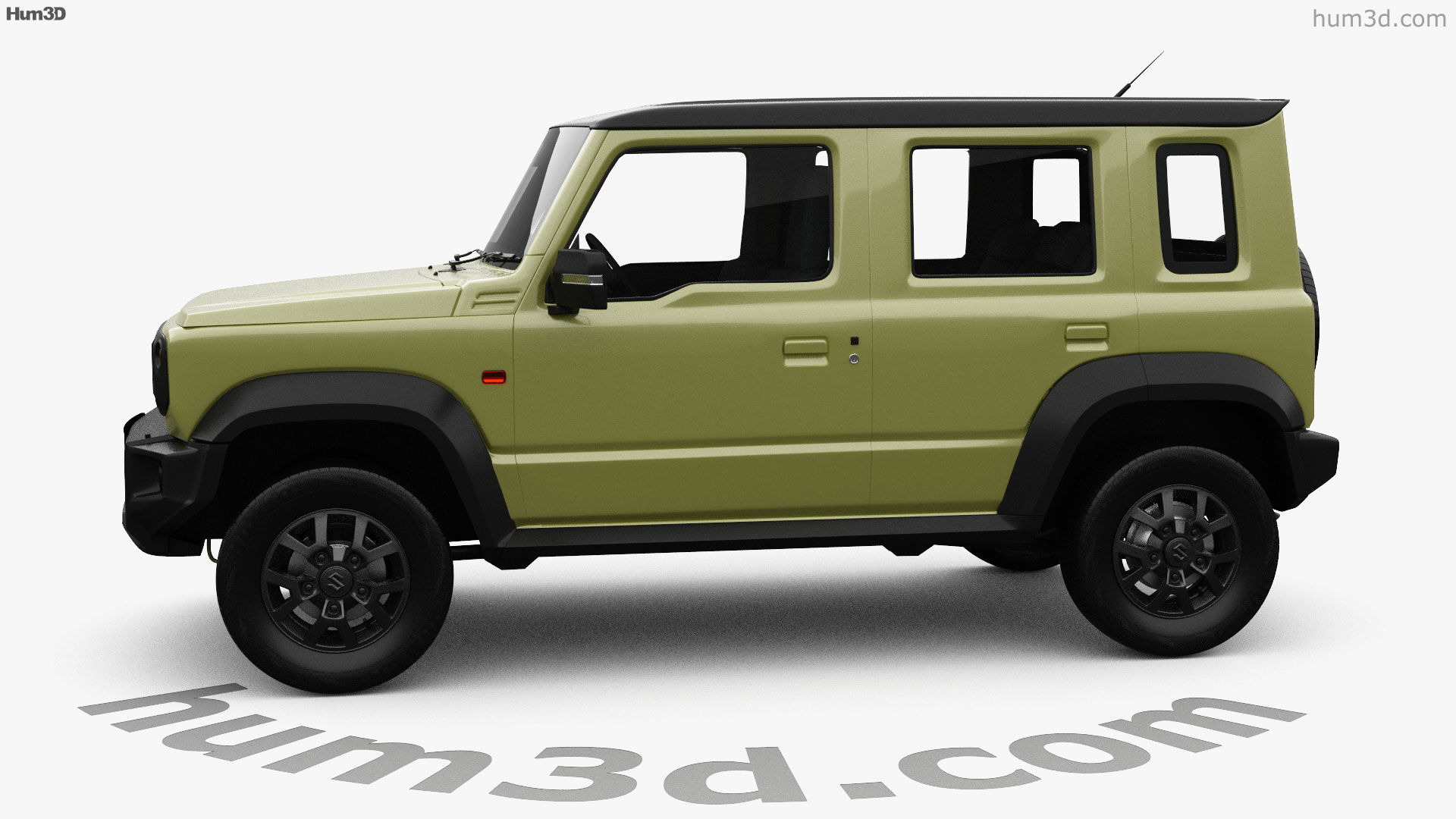 360 view of Suzuki Maruti Jimny 5-door 2022 3D model - 3DModels store
