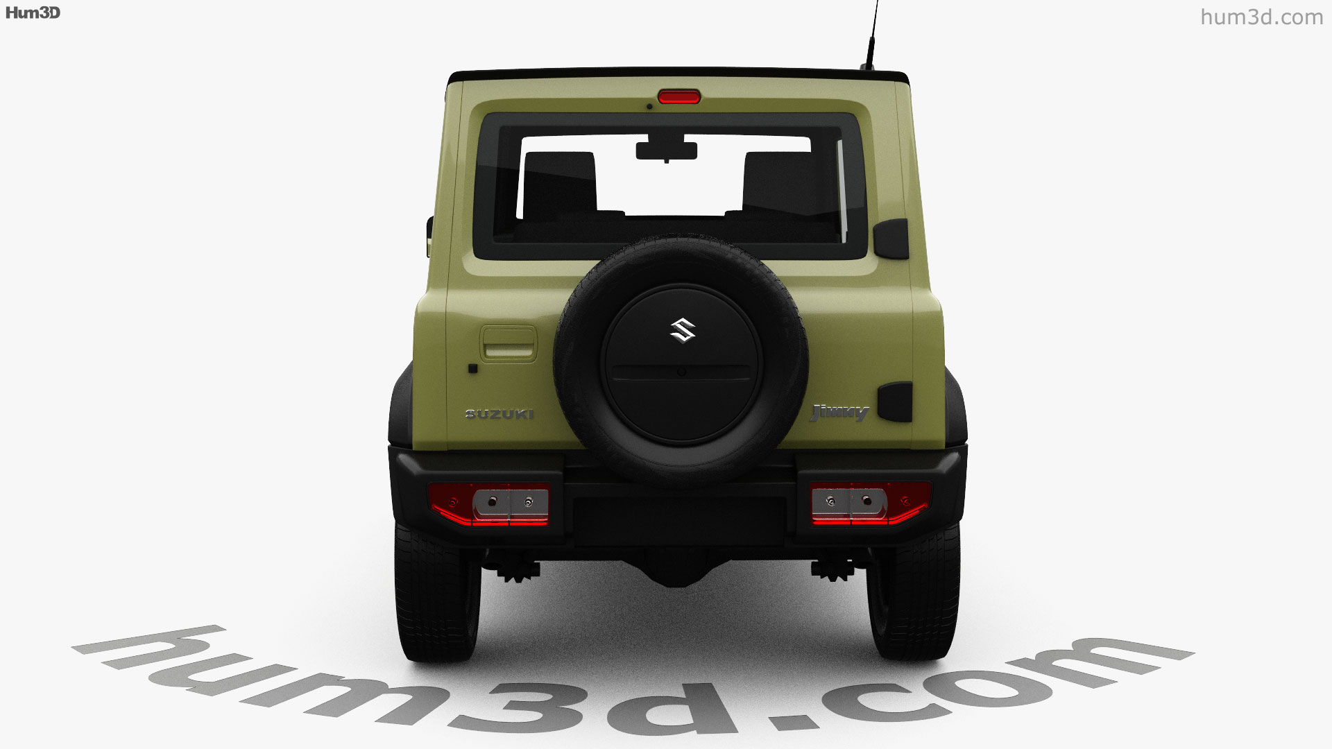 360 view of Suzuki Maruti Jimny 5-door 2022 3D model - 3DModels store