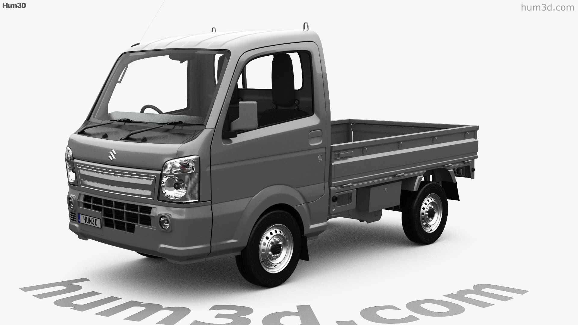 360 view of Suzuki Carry Flatbed Truck 2016 3D model - 3DModels store