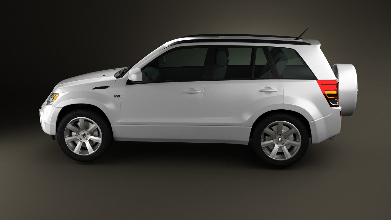 360 view of Suzuki Grand Vitara 2014 3D model - 3DModels store