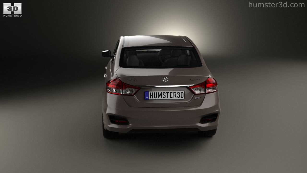 360 view of Suzuki (Maruti) Ciaz 2017 3D model - 3DModels store