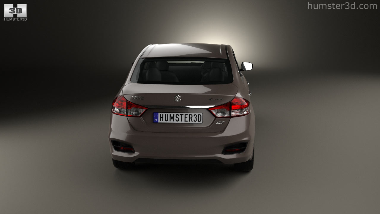 360 view of Suzuki (Maruti) Ciaz 2017 3D model - 3DModels store
