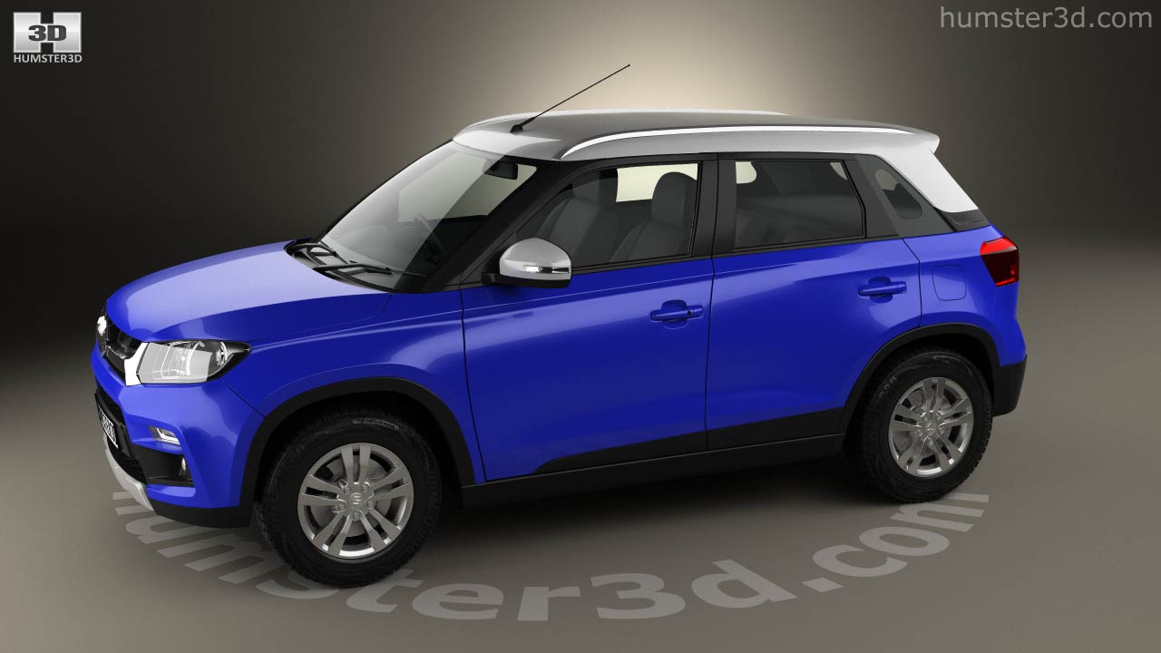360 view of Suzuki Maruti Vitara Brezza 2019 3D model - 3DModels store
