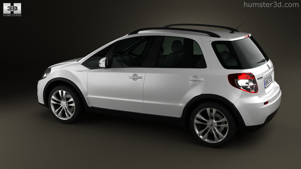 360 view of Suzuki (Maruti) SX4 hatchback 2015 3D model - 3DModels store