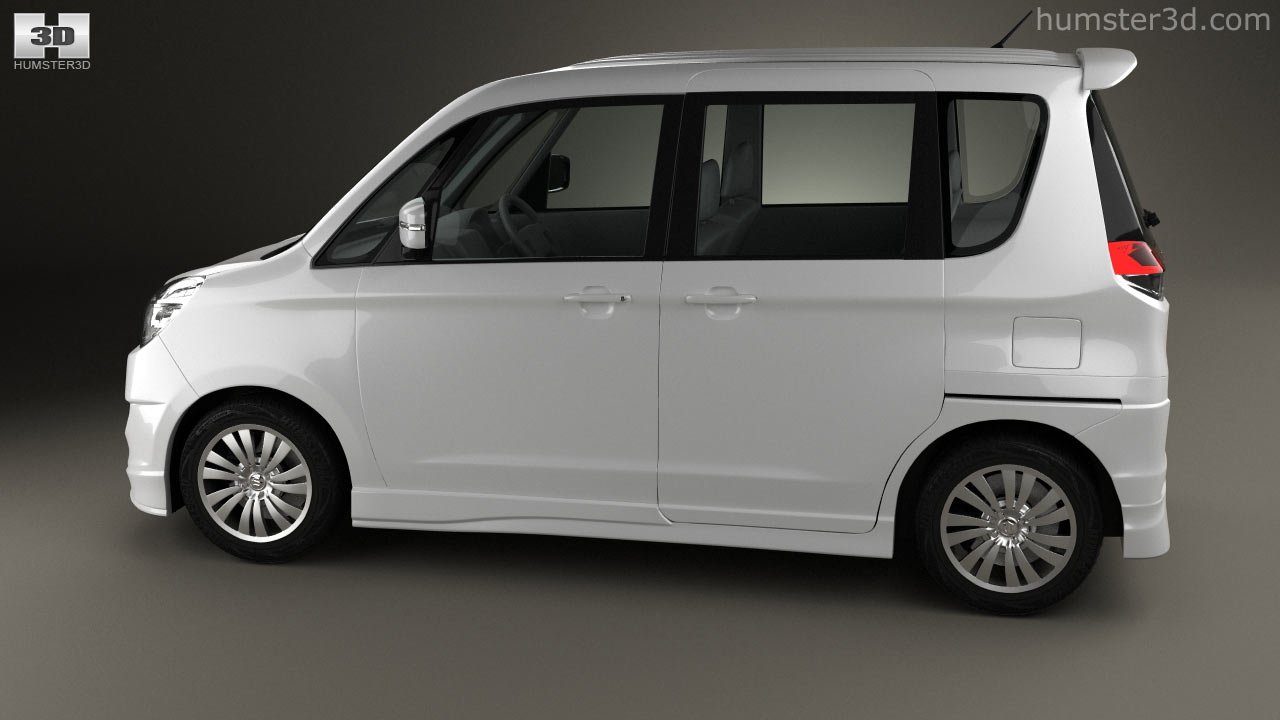 360 view of Suzuki Solio S 2015 3D model - 3DModels store