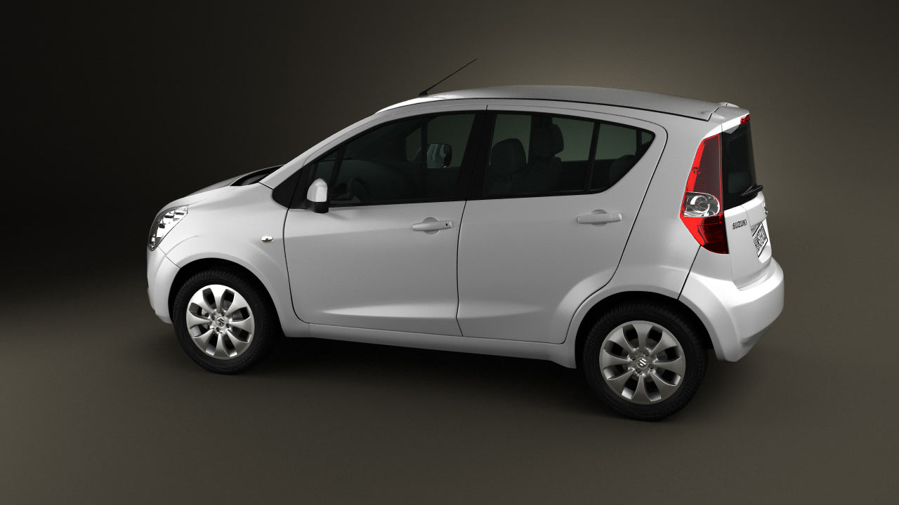 360 view of Suzuki Splash 2011 3D model - 3DModels store