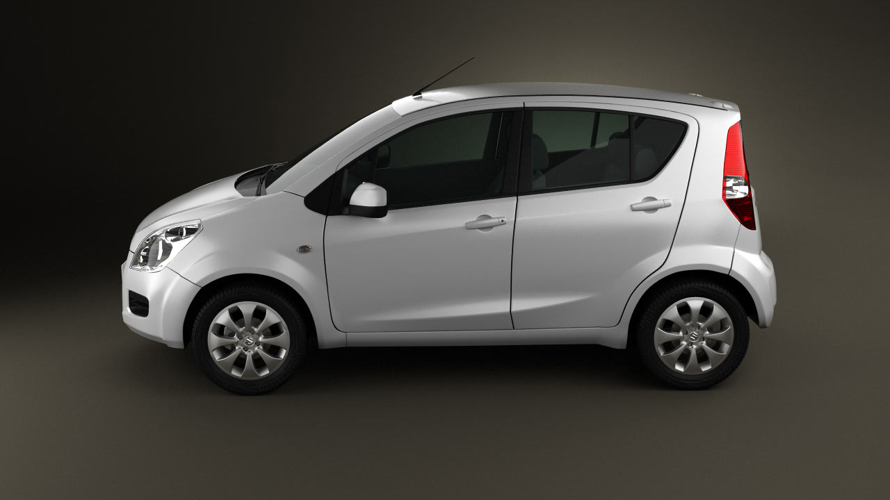 360 view of Suzuki Splash 2011 3D model - 3DModels store
