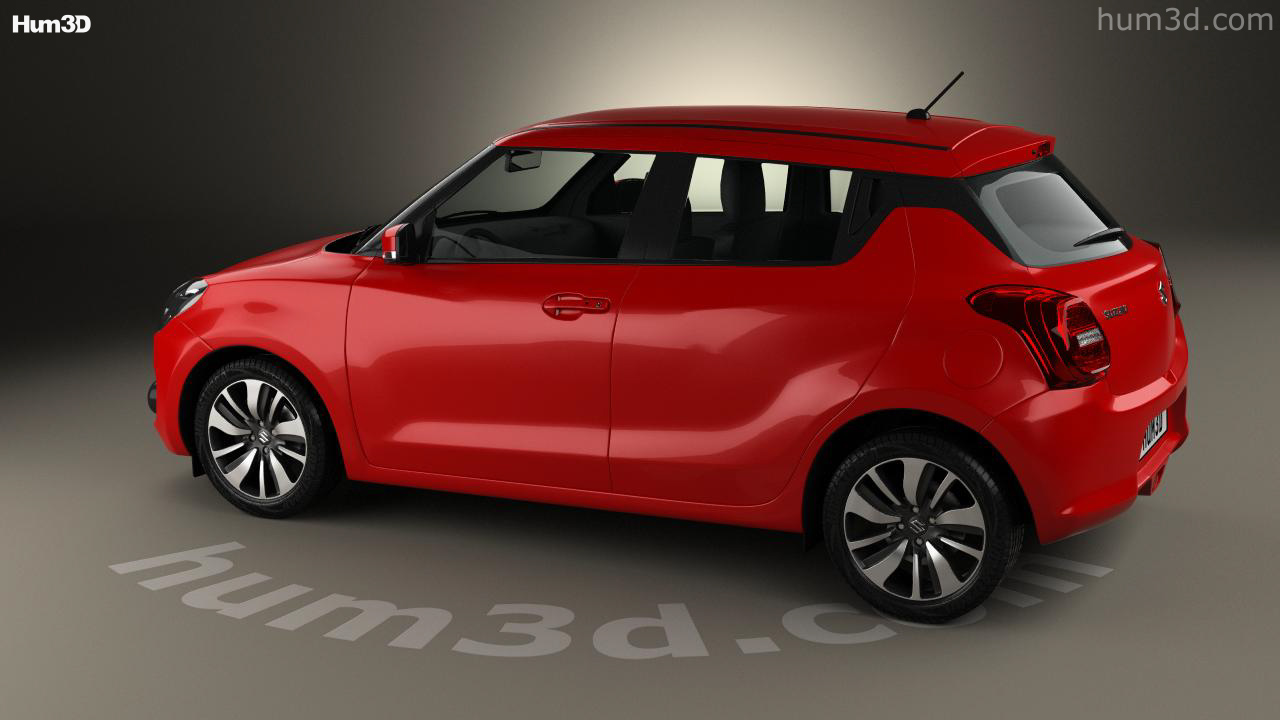 360 view of Suzuki Swift 2020 3D model - 3DModels store