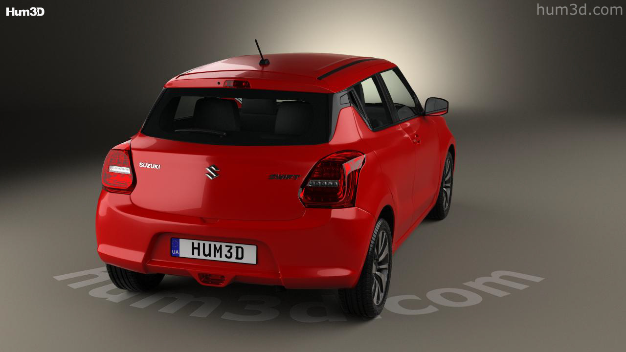 360 view of Suzuki Swift 2020 3D model - 3DModels store