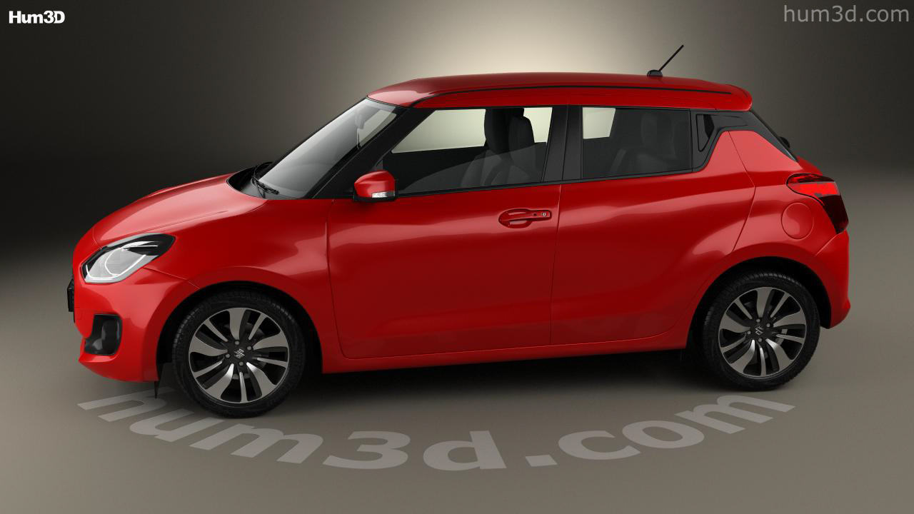 360 view of Suzuki Swift 2020 3D model - 3DModels store