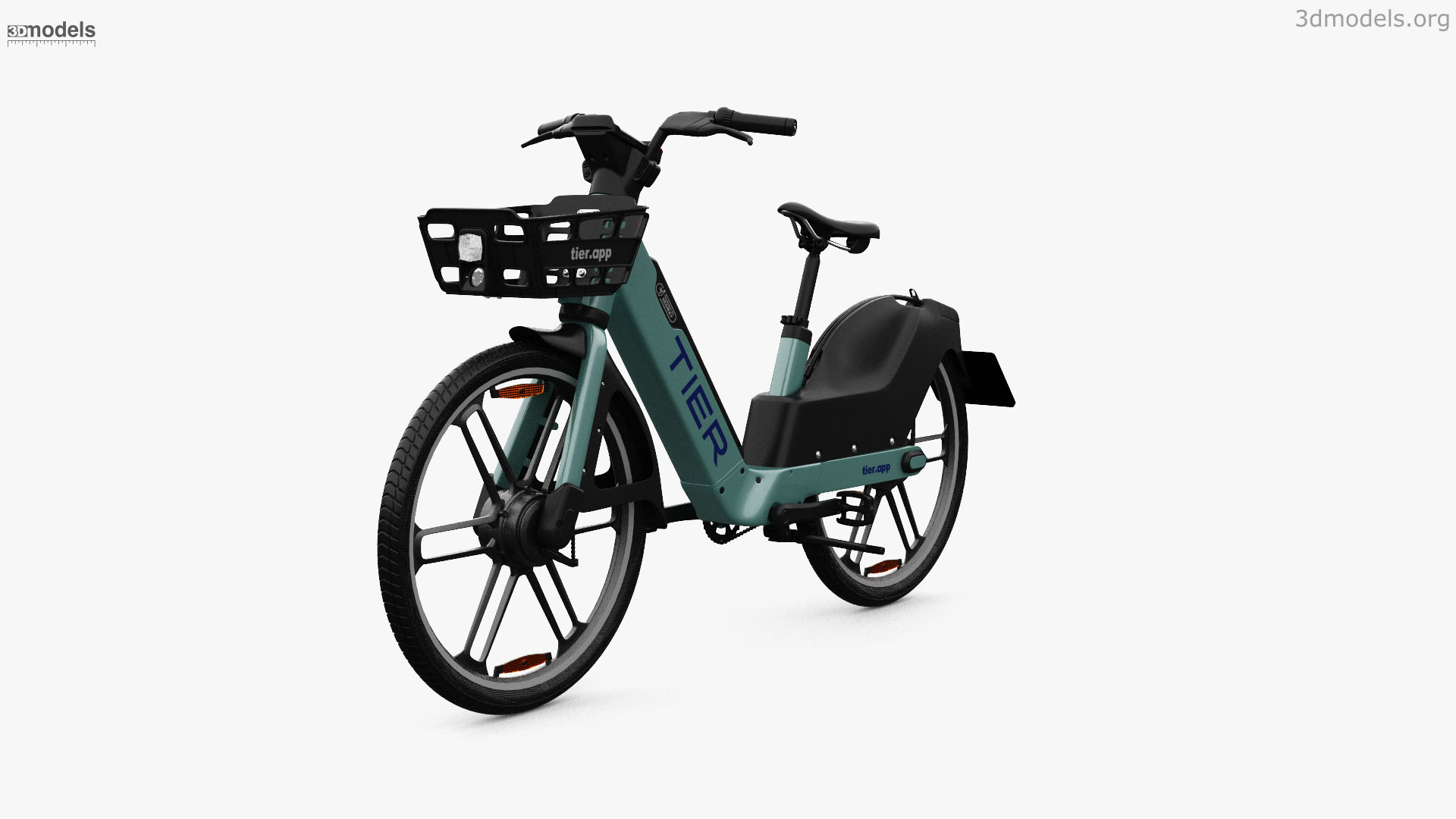 360 view of TIER Electric Bike 2025 3D model - 3DModels store