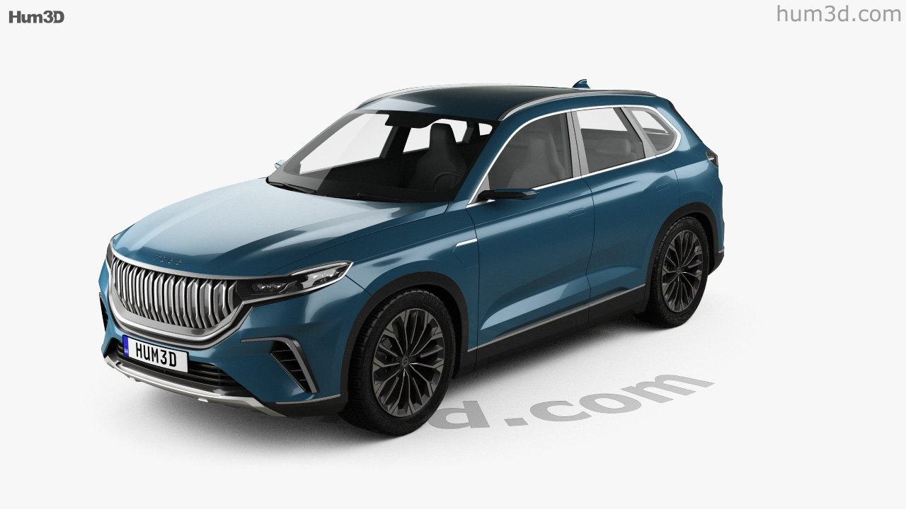 360 view of TOGG SUV 2025 3D model - 3DModels store