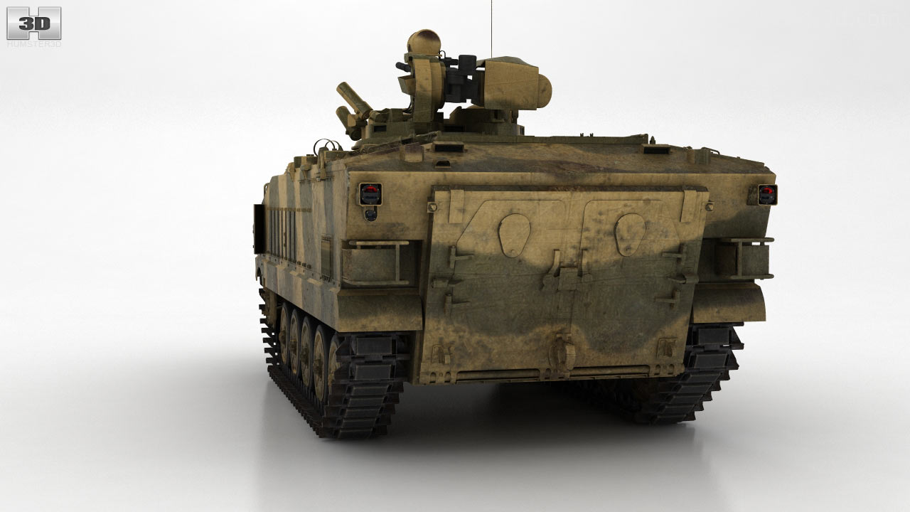 360 view of AMX-10P 3D model - 3DModels store