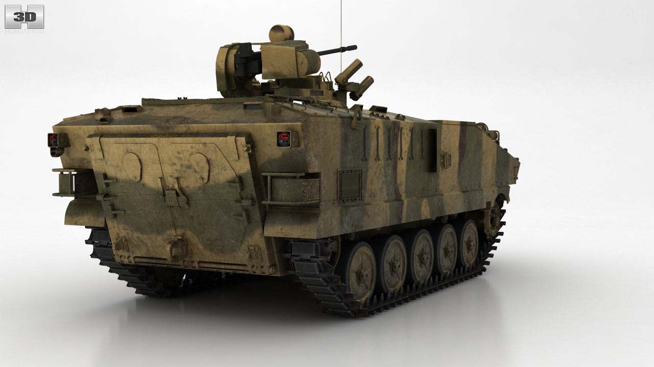 360 view of AMX-10P 3D model - 3DModels store