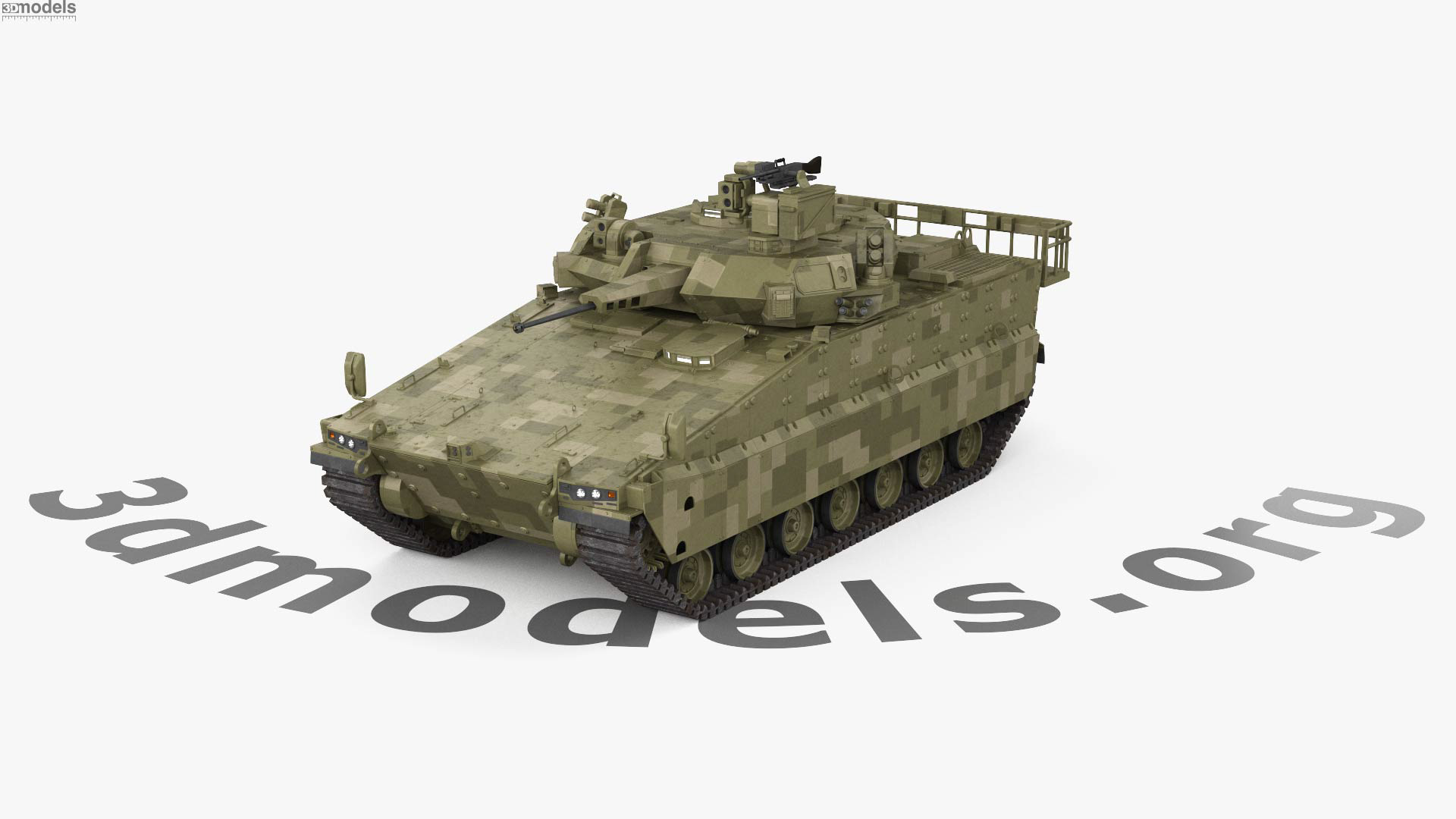 360 view of AS21 Redback IFV 3D model - 3DModels store