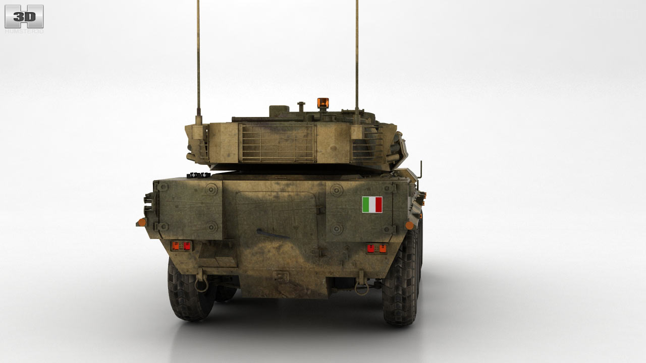 360 view of B1 Centauro 3D model - 3DModels store