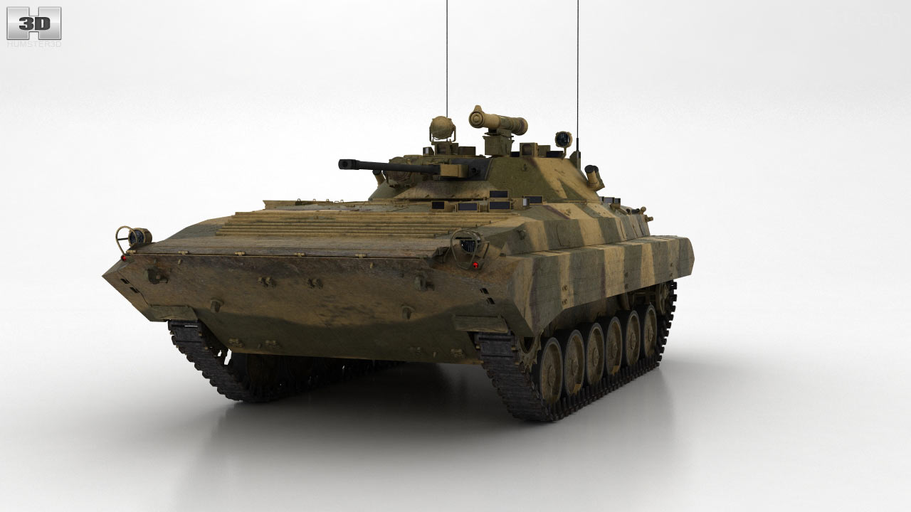 360 view of BMP-2 3D model - 3DModels store