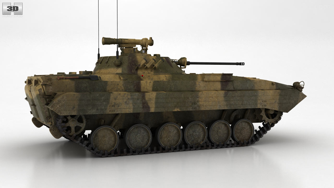 360 view of BMP-2 3D model - 3DModels store