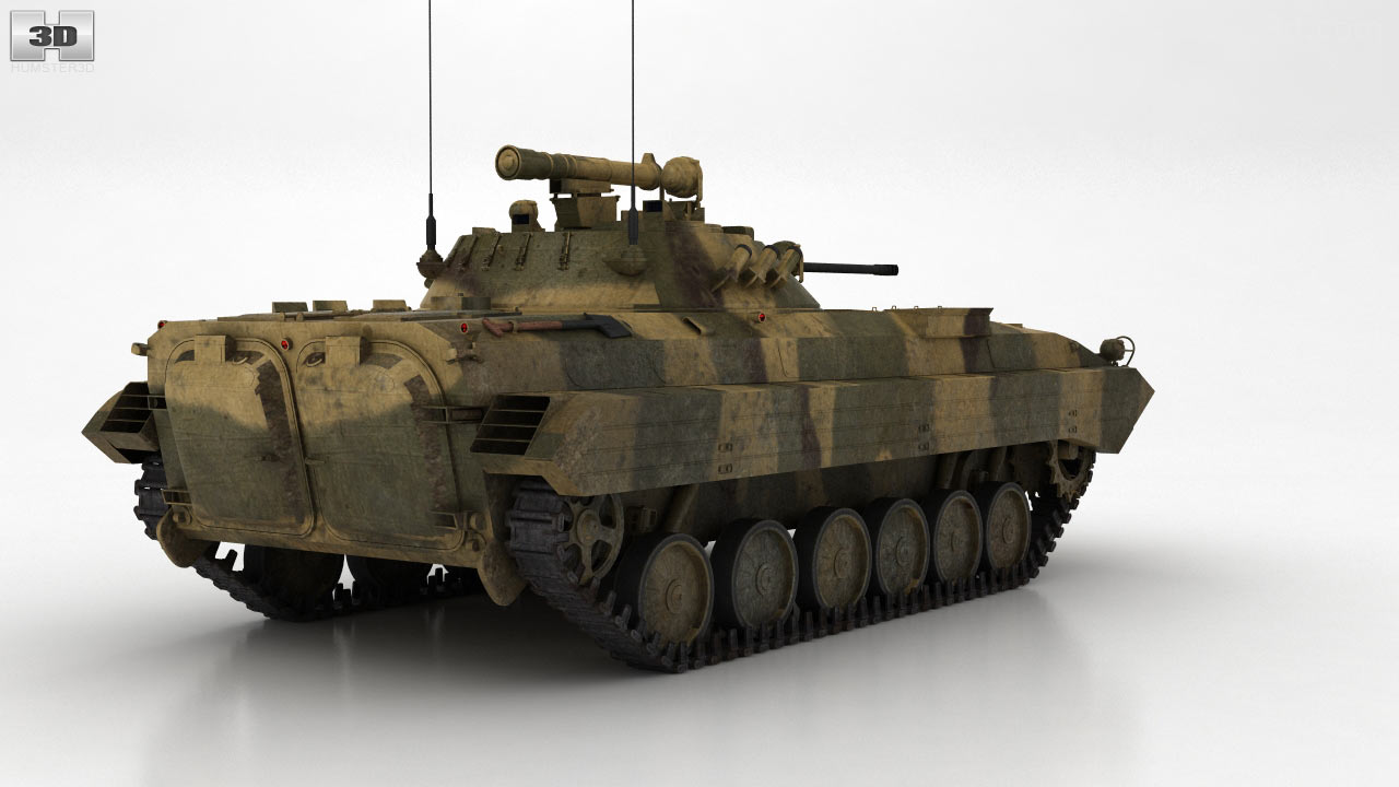 360 view of BMP-2 3D model - 3DModels store