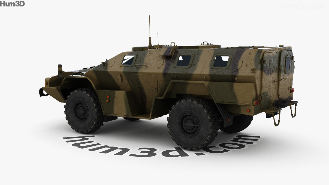 360 view of BPM-97 3D model - 3DModels store