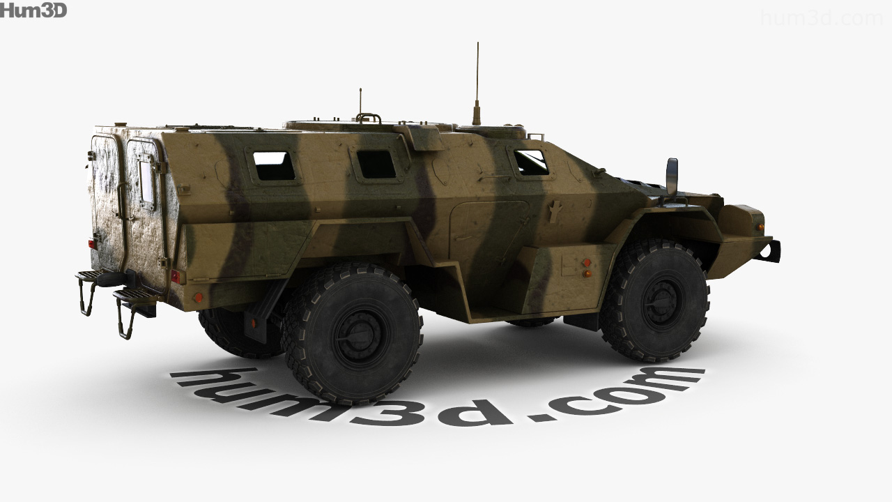 360 view of BPM-97 3D model - 3DModels store