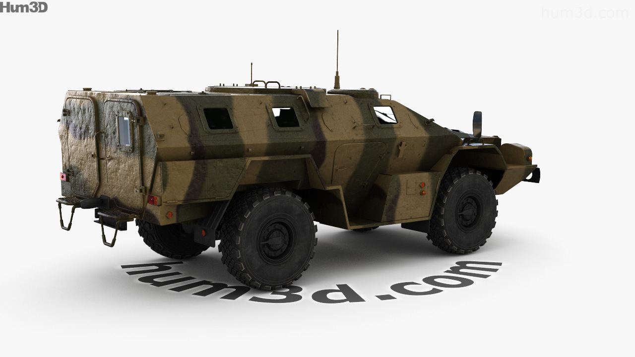360 view of BPM-97 3D model - 3DModels store