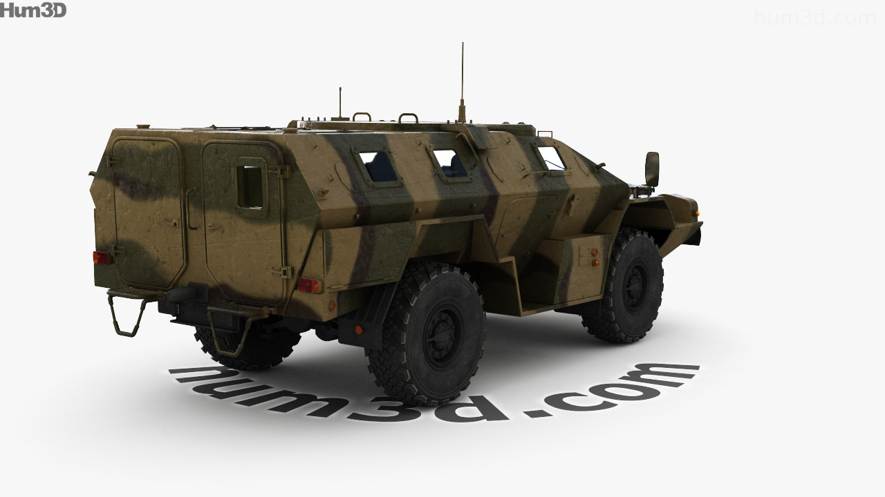 360 view of BPM-97 3D model - 3DModels store