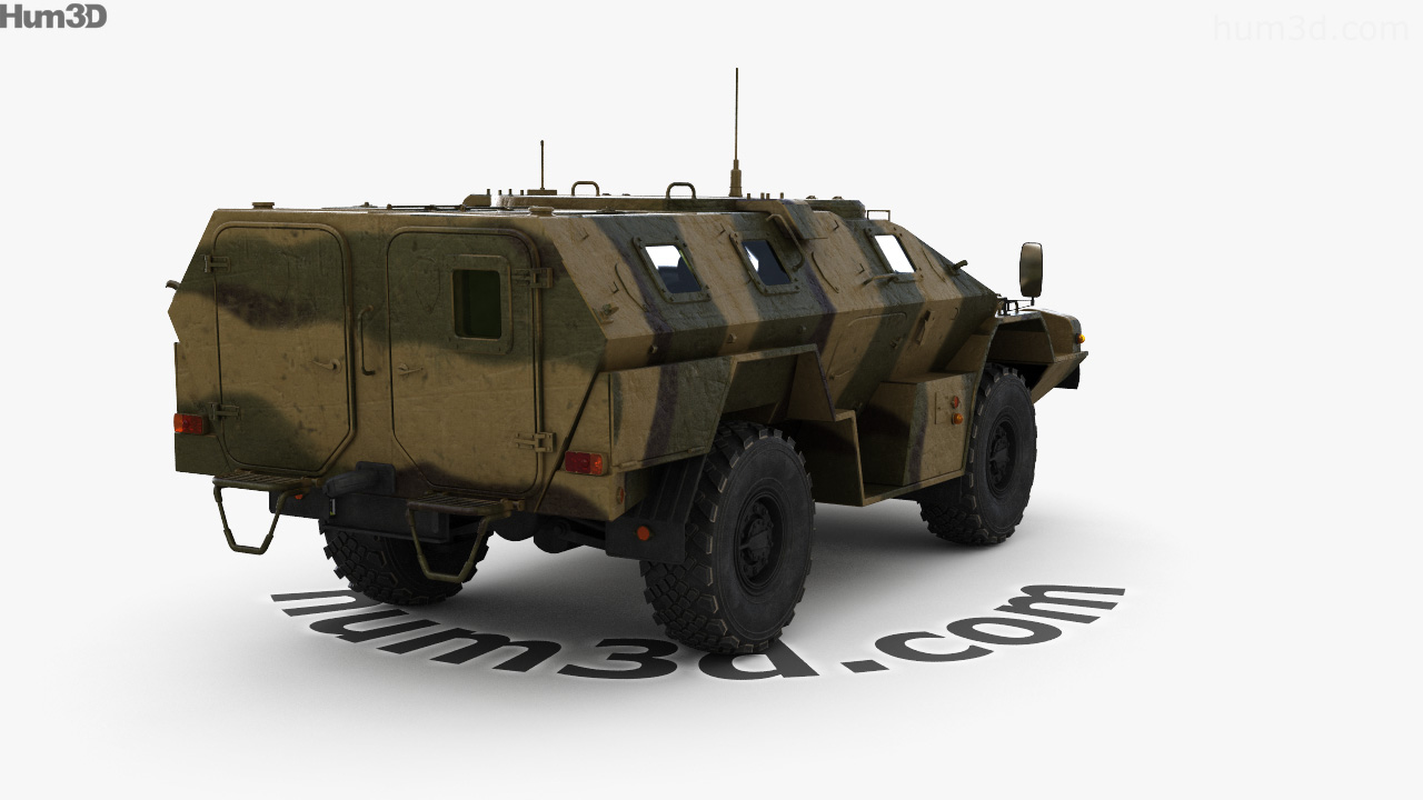 360 view of BPM-97 3D model - 3DModels store