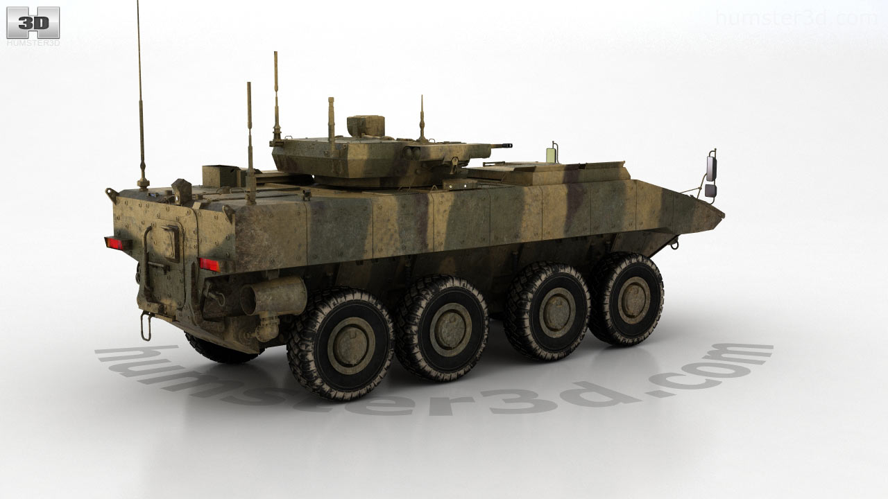 360 view of Bumerang APC 3D model - 3DModels store