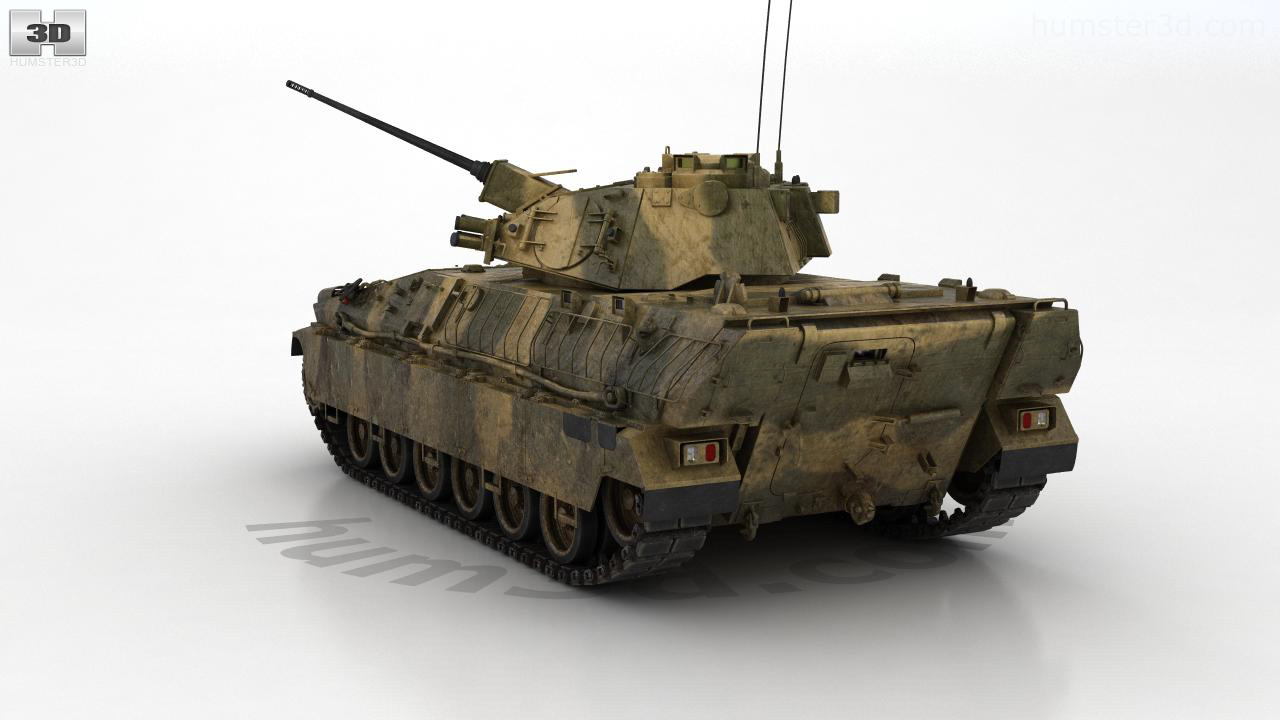 360 view of Dardo IFV 3D model - 3DModels store
